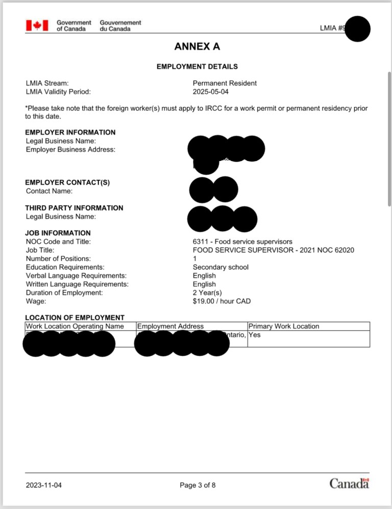 Verifying the authenticity of an LMIA job offer in Canada. – ReachOut ...