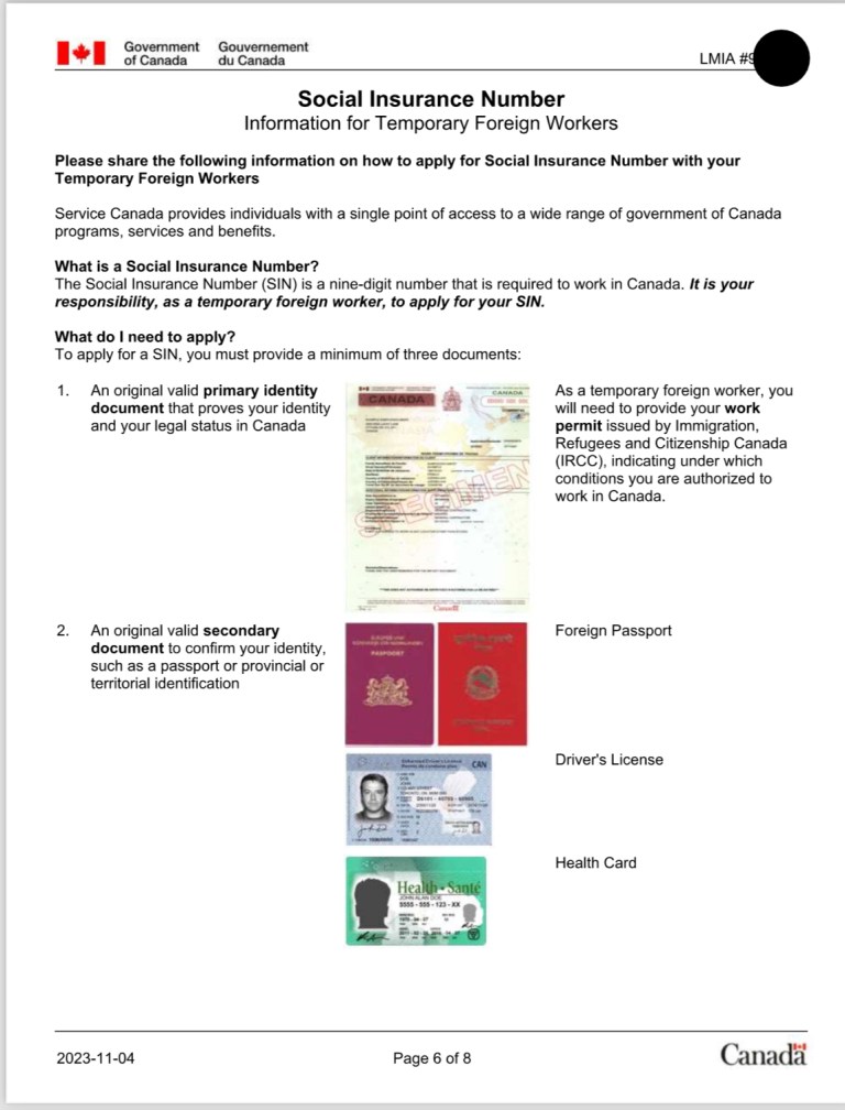 Verifying the authenticity of an LMIA job offer in Canada. – ReachOut ...